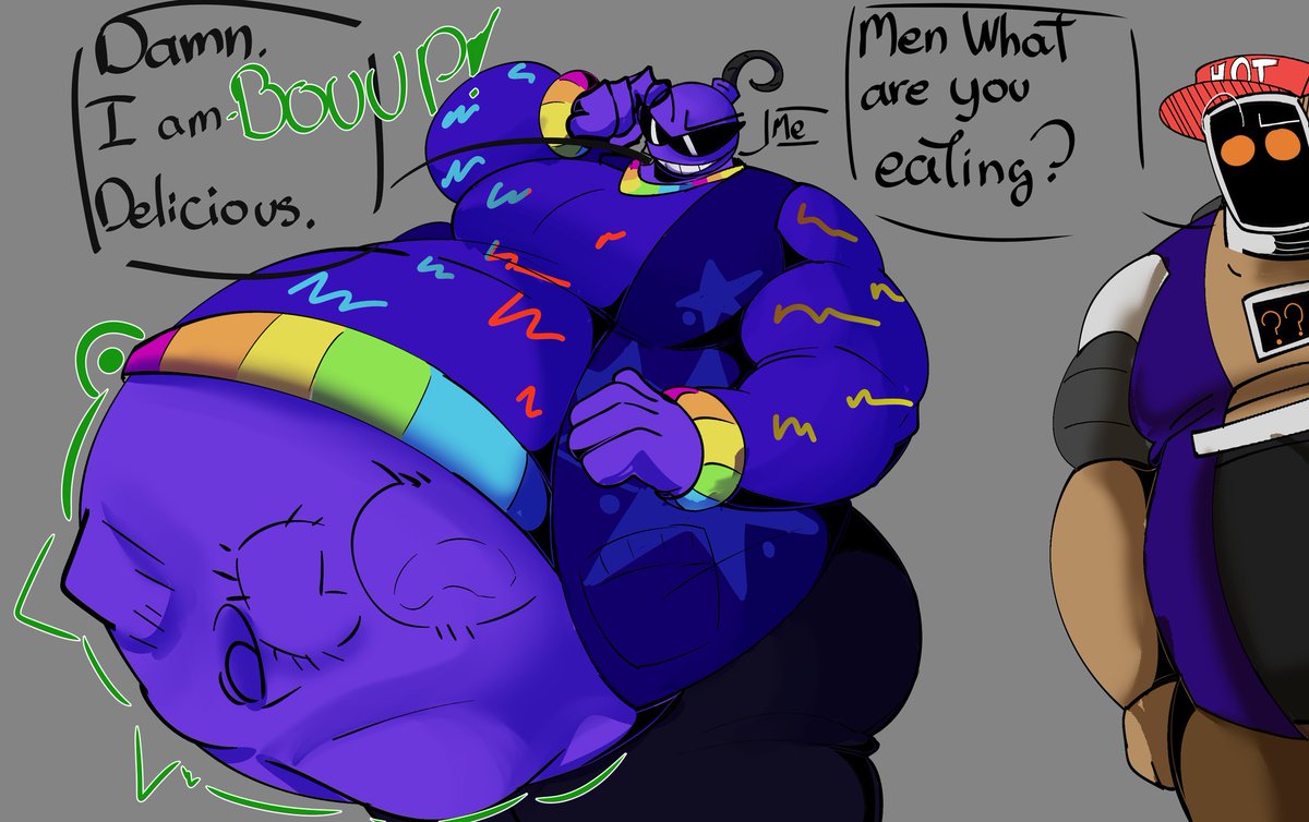 Yesterday Evil Salmon turned Fuse into a twink... I'm back from the ...