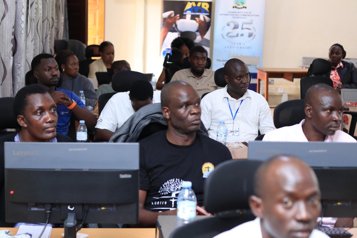 A group of 24 Information and Communication Technology (ICT) teachers ...
