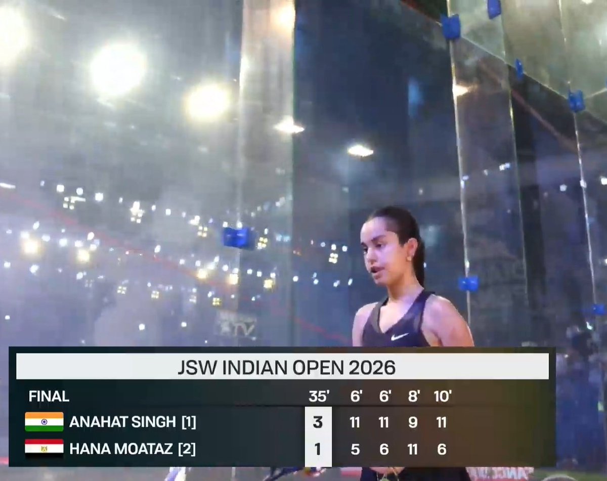 👑 THE QUEEN HAS QUEENED AGAIN 💫 ANAHAT SINGH WINS HER 16TH PSA TITLE🏆 ...
