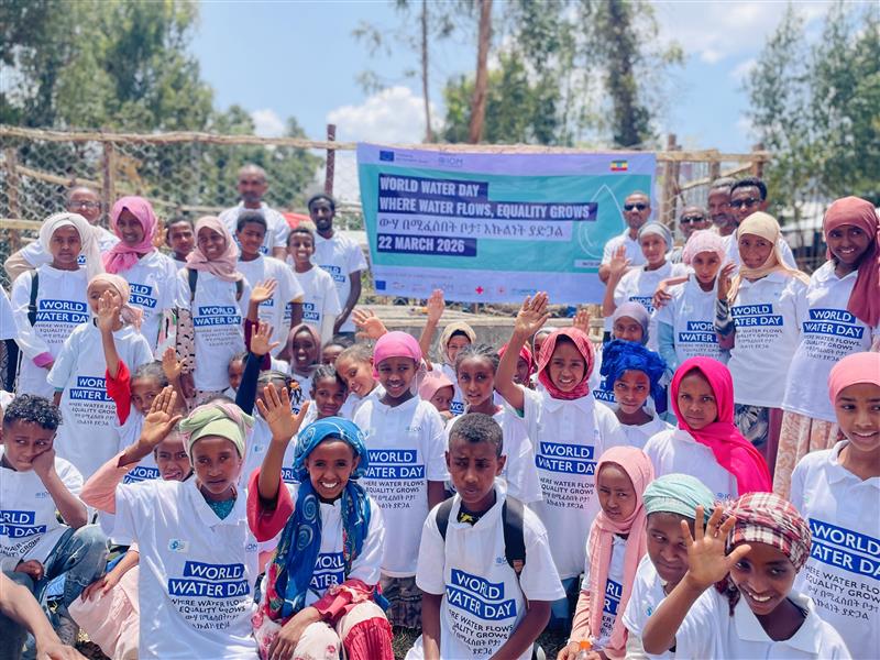 IOM joined local partners & 700 attendees at Hara Primary in #Amhara to ...