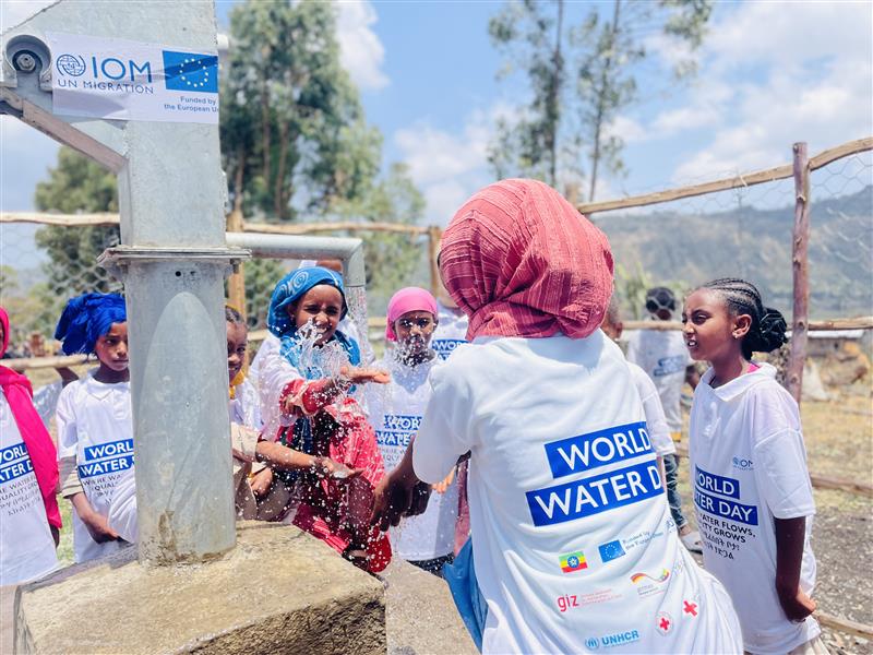 IOM joined local partners & 700 attendees at Hara Primary in #Amhara to ...