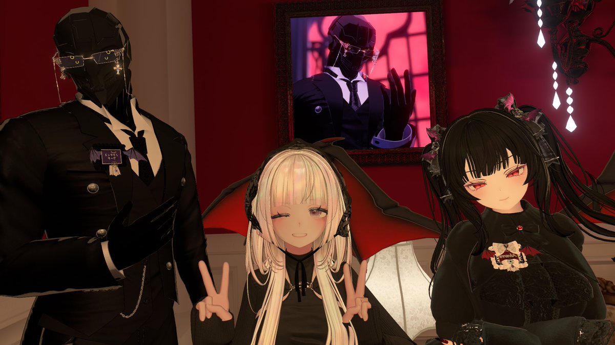 アフタータイムがあって嬉しすぎました キャラが濃すぎてもっとお話したいご令嬢＆執事ばかりでしたー！ #VRC_Revenant