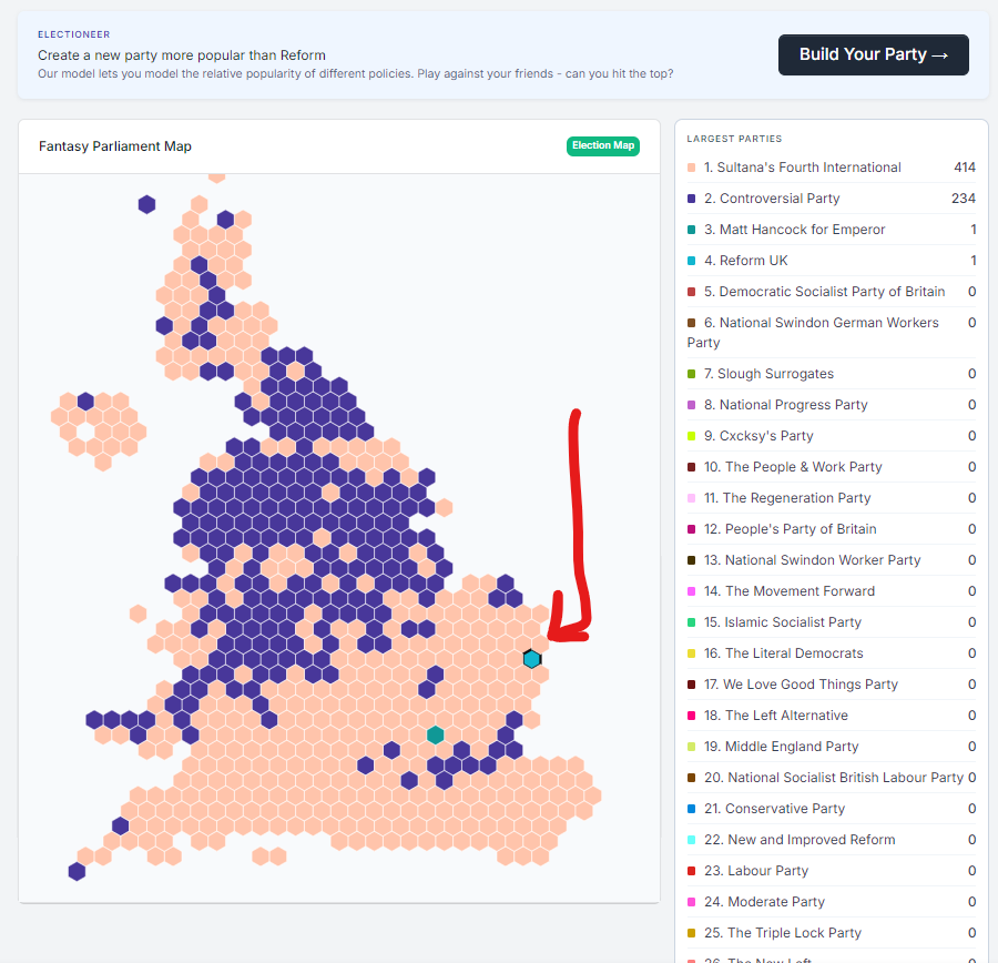 Death, taxes and Reform winning Clacton