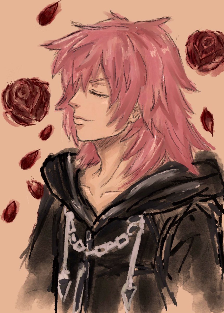 Marluxia Kingdom Hearts Manga