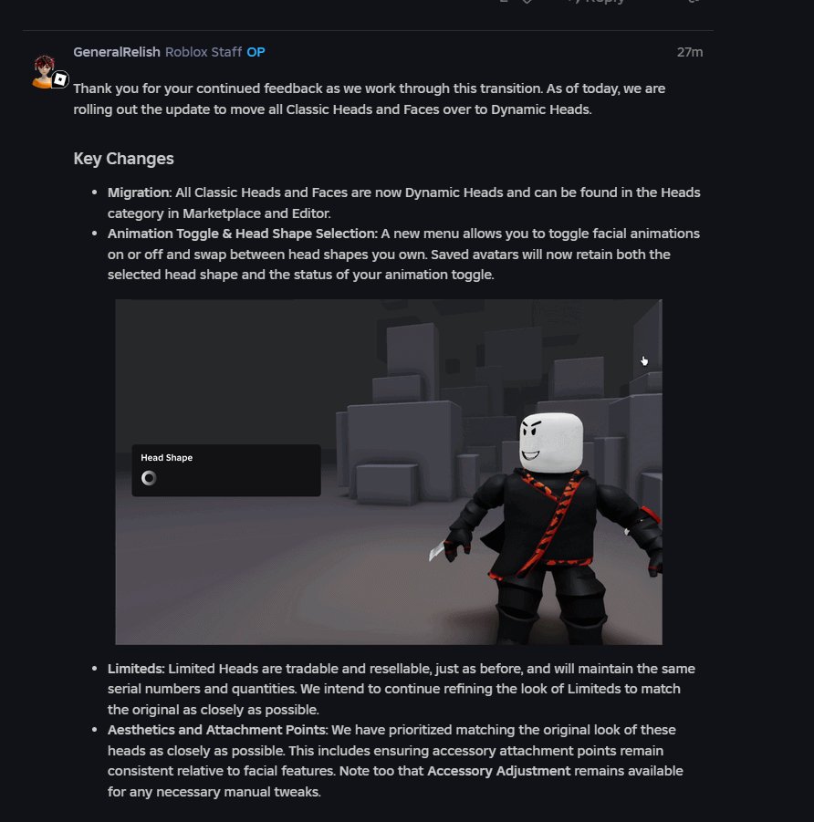 Roblox Trading News | Rolimon's (@Rolimons) / Posts / X
