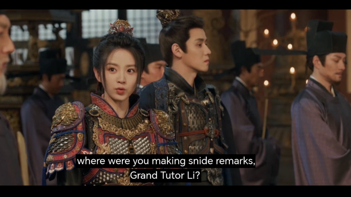 li huai'an looking at her and learning what having guts actually looks ...