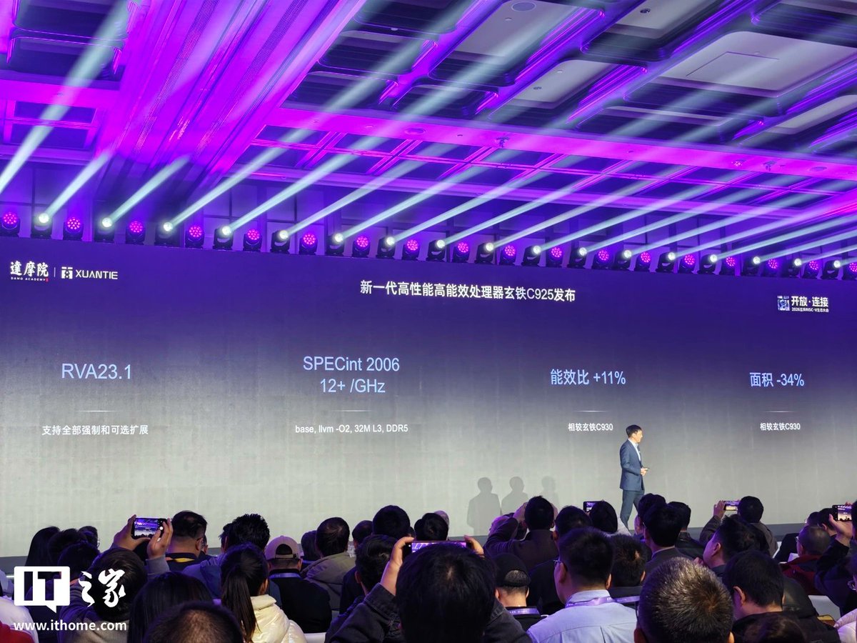 Big news in RISC-V world today as Alibaba T-Head unveiled new C950 core ...