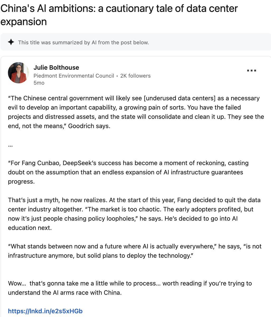 We are currently building data centers across the country at a massive ...