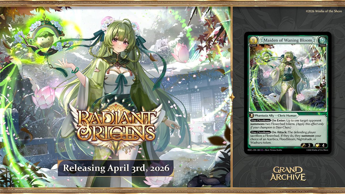 Grand Archive TCG (@grandarchivetcg) / Posts / X