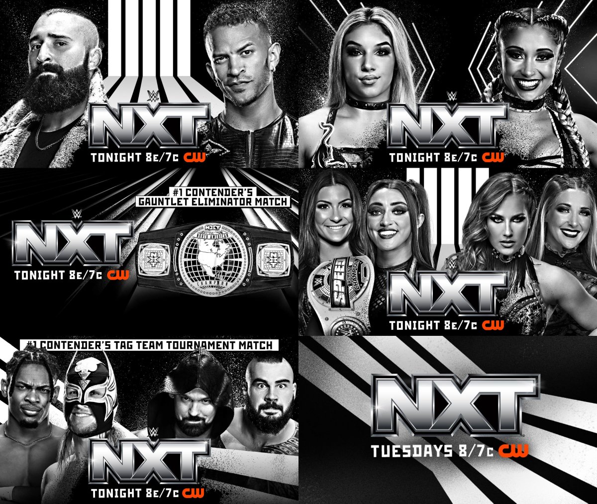 📍 Esta noche, en #WWENXT desde el Performance Center de Orlando, FL: ⚫ ...