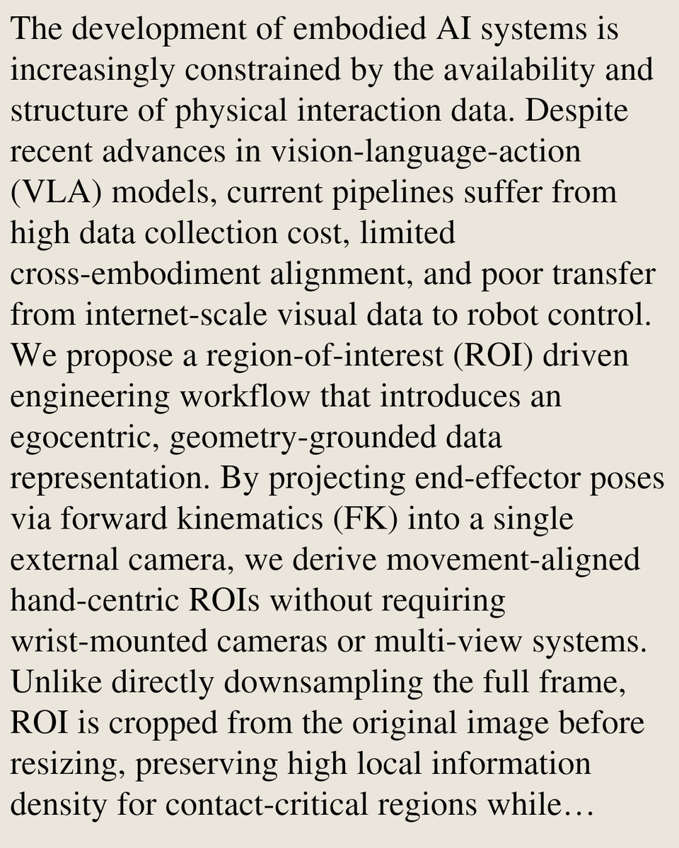 ROI-Driven Foveated Attention for Unified Egocentric Representations in ...