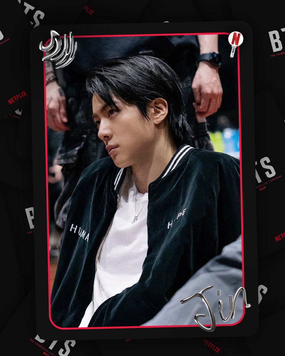 JIN NETFLIX DIGITAL PHOTO CARD