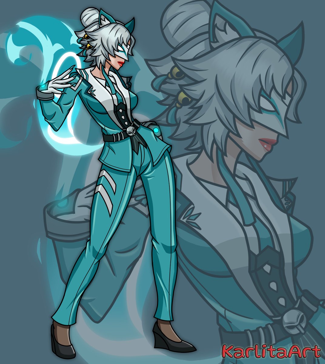 White Fox 懶力 Hope you guys like it and sorry for the late haha, enjoy ...