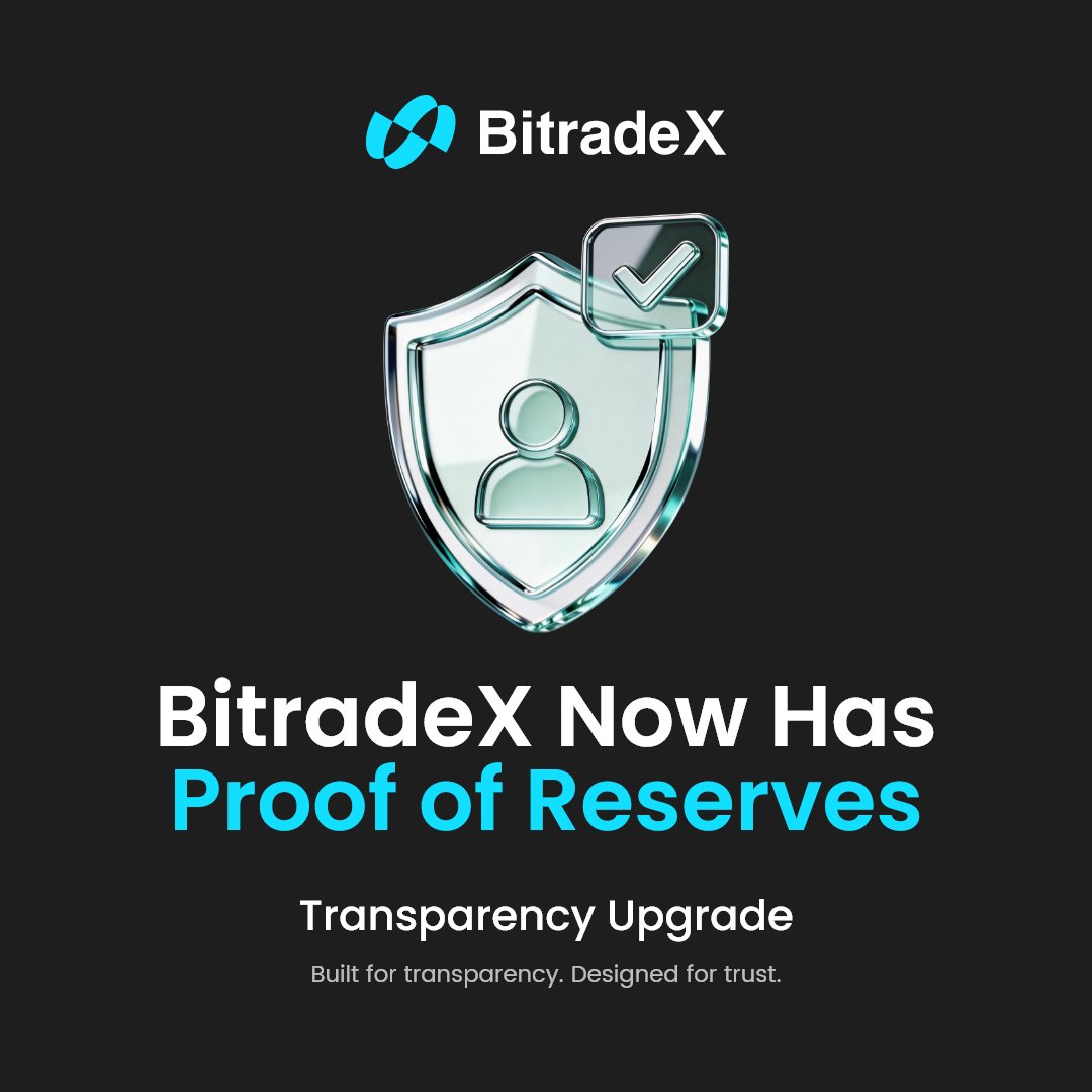 Trust is built through transparency. BitradeX is upgrading its fund ...