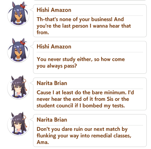 was not expecting hishiama to be the bad student between her and brian ...