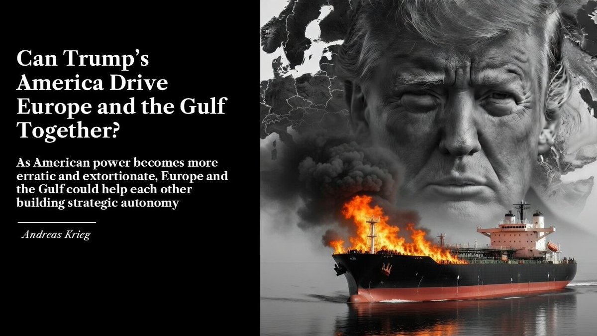RT @andreas_krieg: "In the eyes of its closest partners America has ...