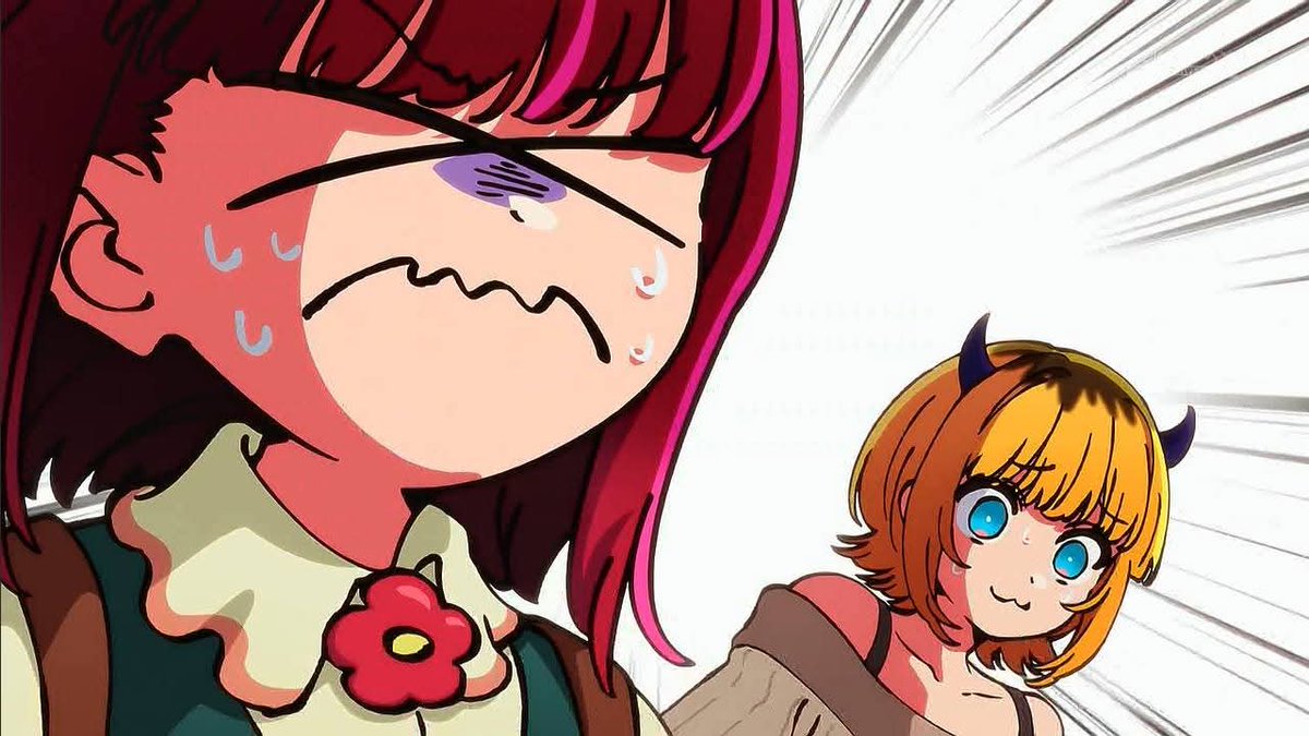 😏 Kana y su caras confirmando que Aqua sí era tremendo “siscon” 🤭