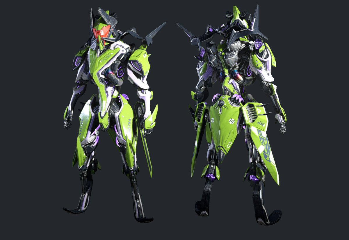 Messing around with Gauss and Grendel's new deluxe skins and it's crazy ...