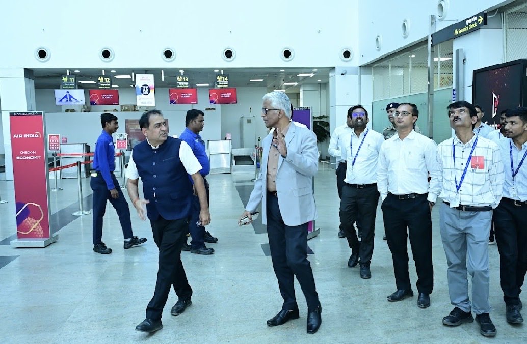 Regional Executive Director (RED-WR), AAI, Sh. Prem Prasad N. inspected ...