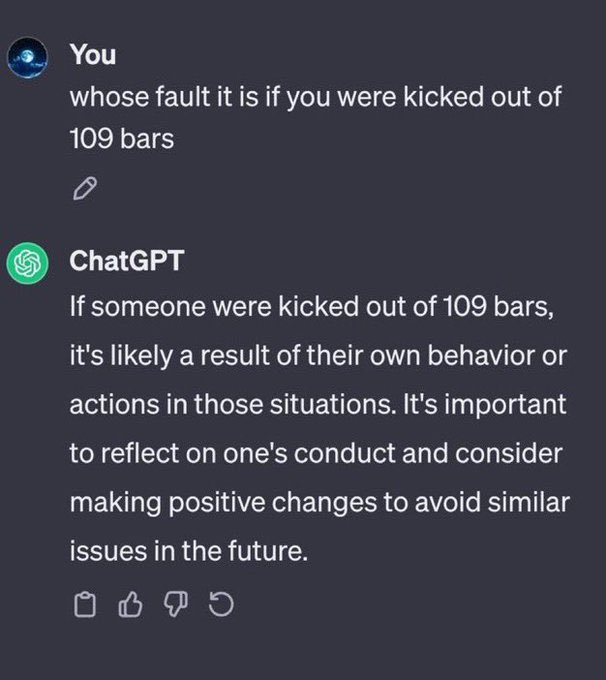 @CastingTheTunes @HilzFuld Got kicked out 109 times again? No wonder ...