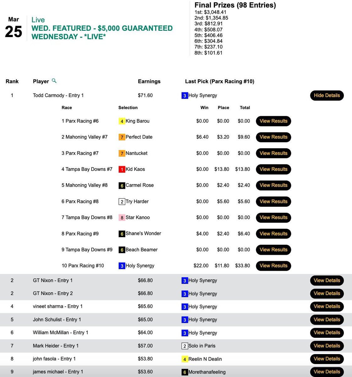 HorseTourneys (@HorseTourneys) / Posts / X