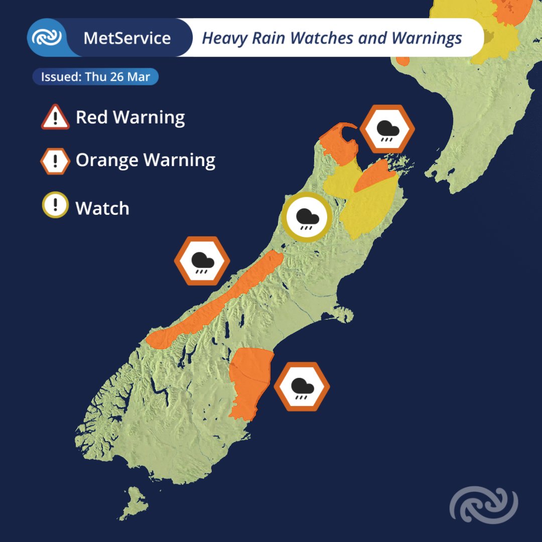 🌧️ Severe weather Watches and Warnings update 🍃 The latest watches and ...