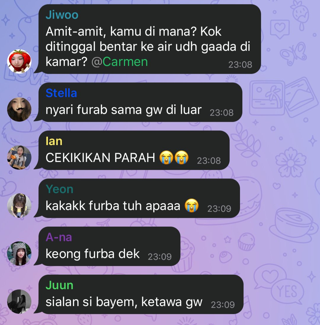 Fomo furab –H2H AU/Woomen/Kalgukjju/Friendship, few tweets au