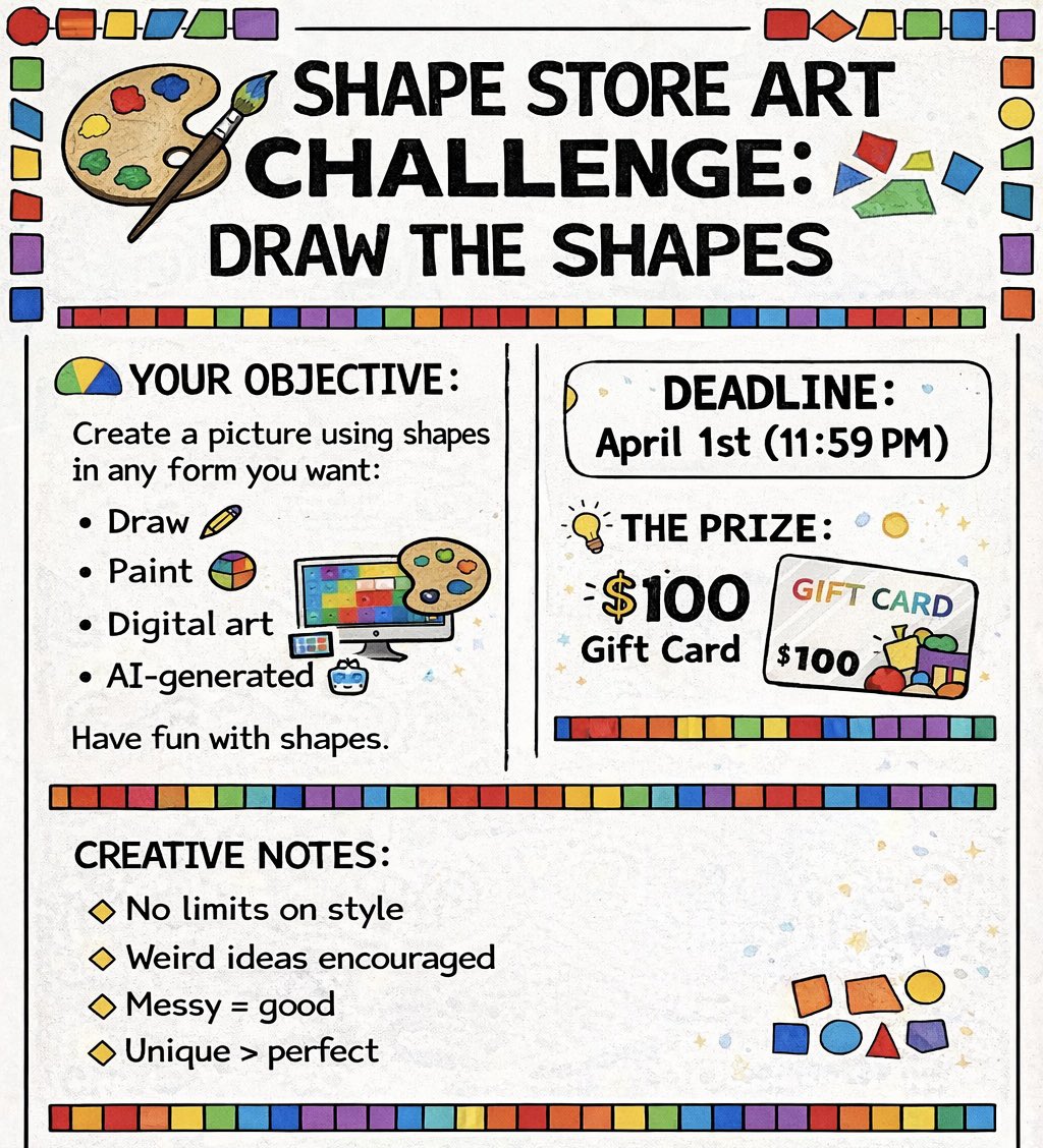 The Shape Store Community on X - 10.7K Members