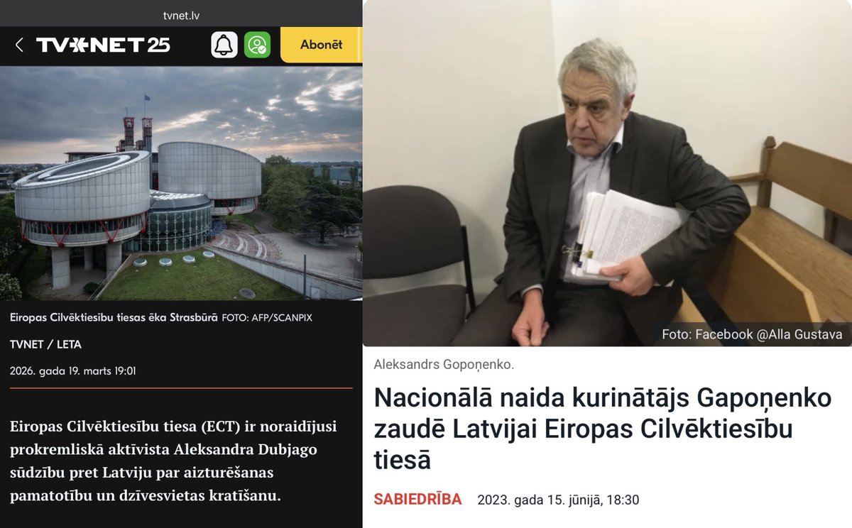 Latvijas ienaidnieki atkal cietuši neveiksmi ECT! Prokrieviskie ...