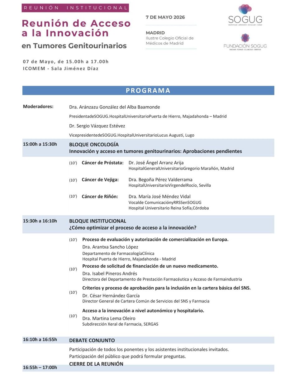 🚨 ¡No te pierdas la Reunión de Acceso a la Innovación en Tumores ...