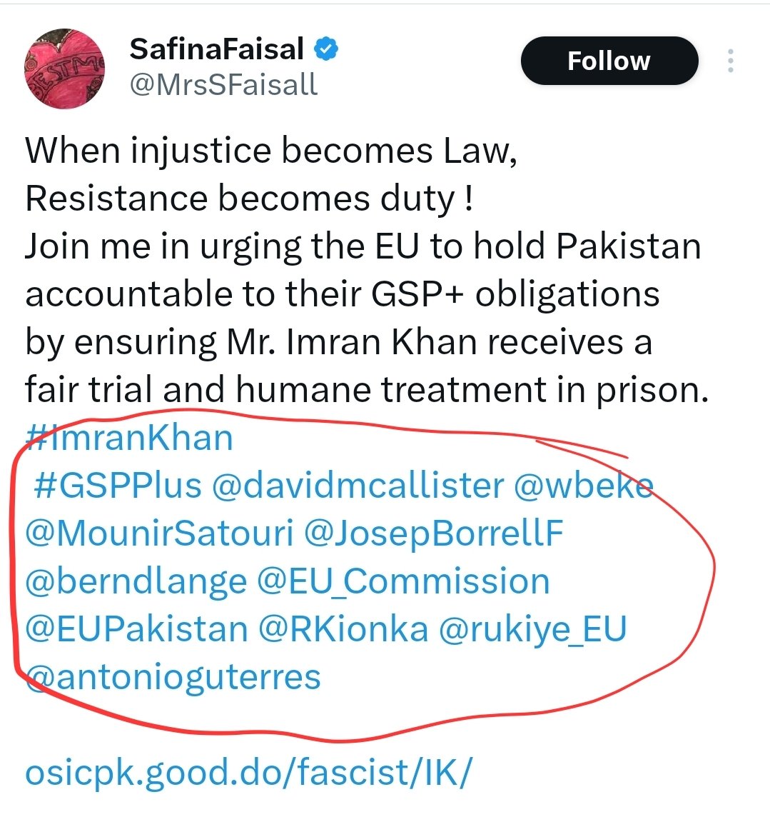 🚨🚨🚨🚨🚨‼️‼️‼️PTI's plan to target Pakistan's GSP+ status???: Wow. Had no ...