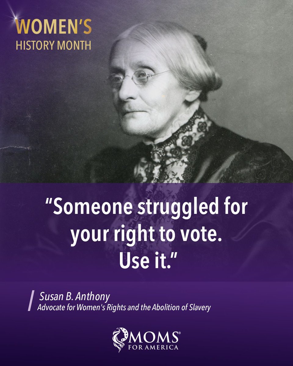 Women's History Month-Susan B. Anthony: A Voice That Still Calls Us to ...