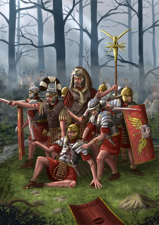 "The Last Of Teutoburg" by Víctor Domínguez.