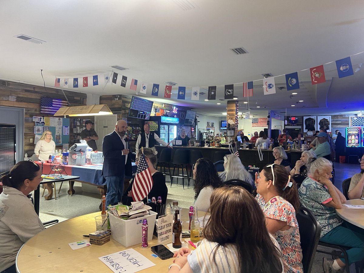 Great time in Okaloosa County connecting with veterans at the American ...