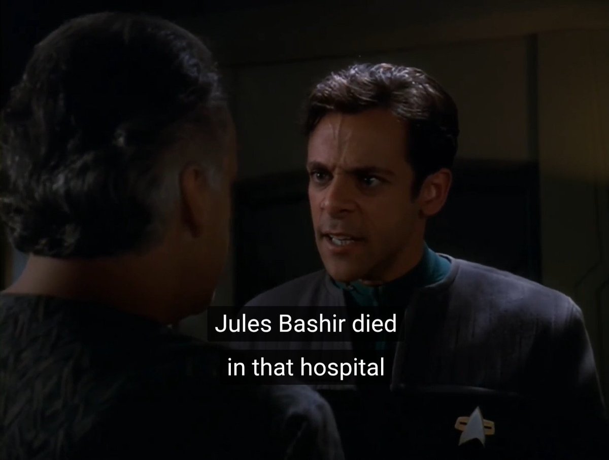 Both Julian and Garak viewing their past selves as separate people and ...