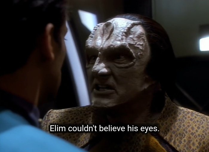 Both Julian and Garak viewing their past selves as separate people and ...