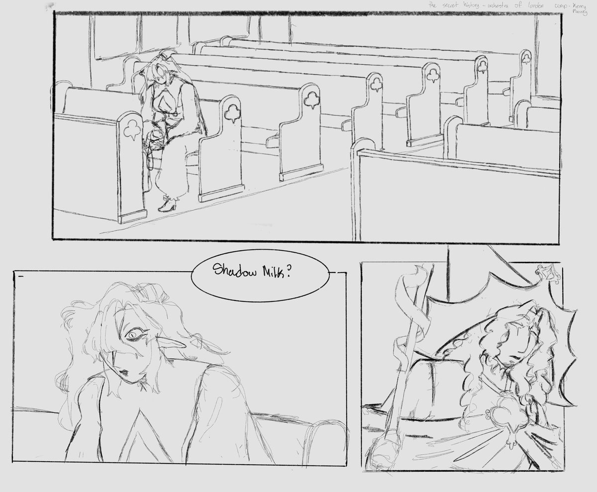 I while back I was drafting out a comic exploring my smilks religious ...