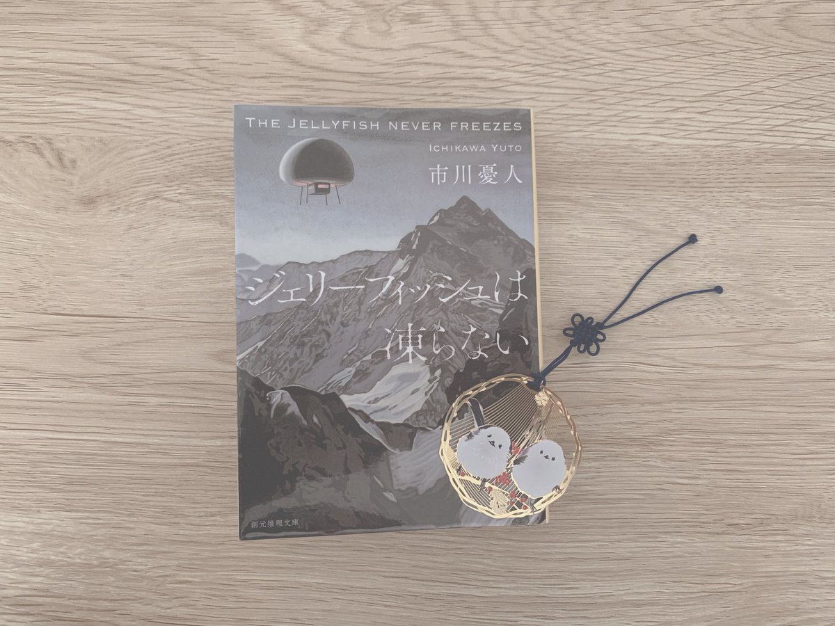 #今読んでる本 ️ジェリーフィッシュは凍らない/市川憂人 久しぶりにミステリーを読みます ︎ クローズドサークルはわくわくする𓈒𓏸︎︎ #読書 ...