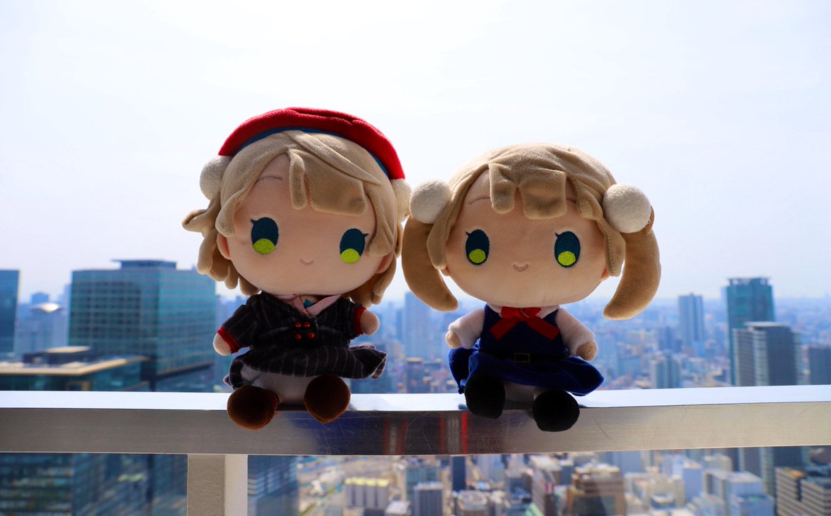しぐれういタワーコラボin大阪！！ 風も吹き荒れることもなく外も快適で、大阪の街の全体をぐるっと一望できて見慣れた街でも新鮮で圧巻でした ...