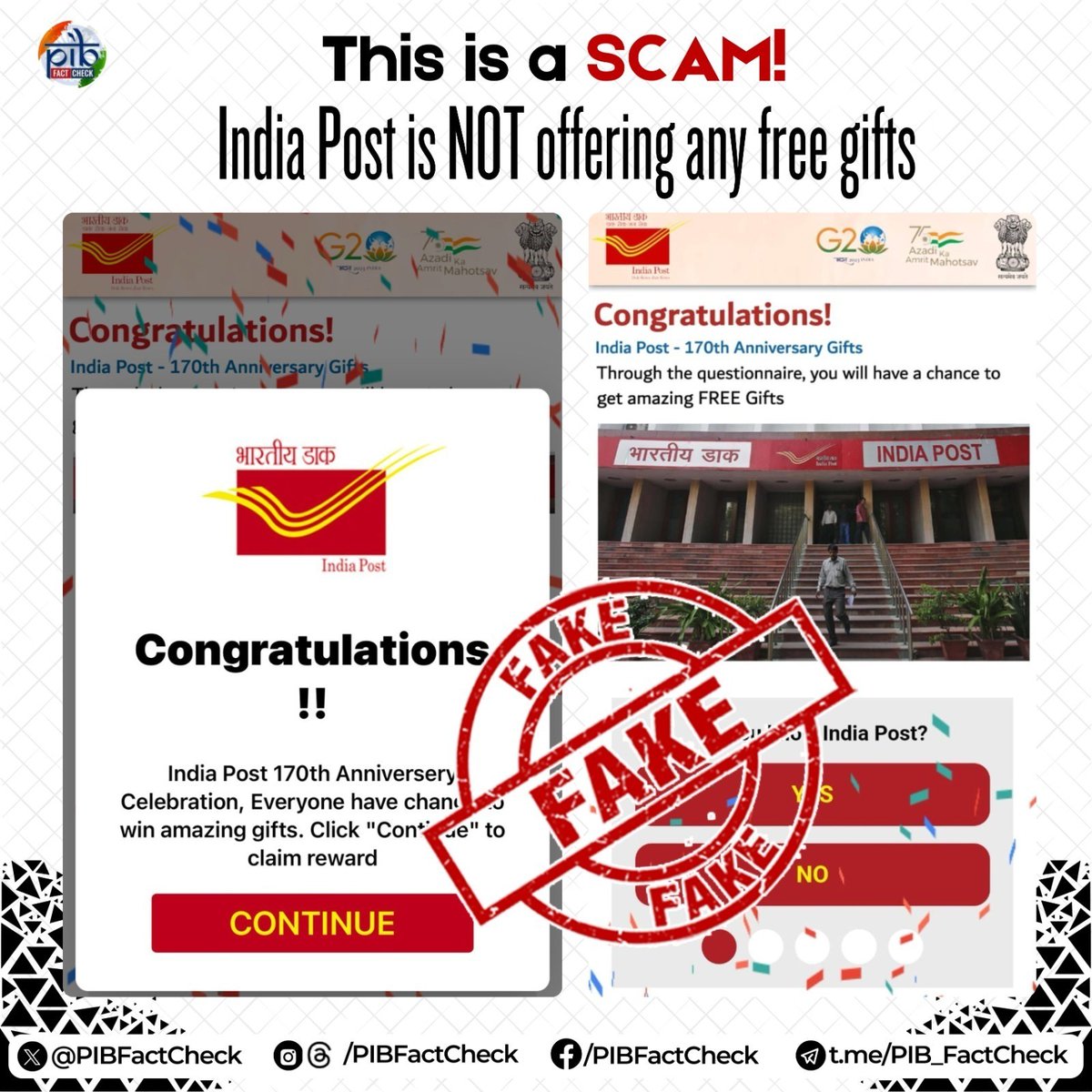 A #fake lucky draw is luring people into providing their personal ...