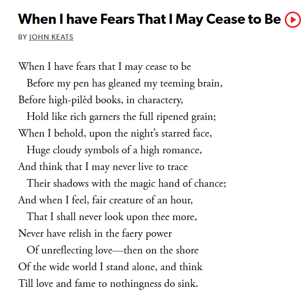HOW TO READ A SONNET according to Shira Wolosky as I have become ...