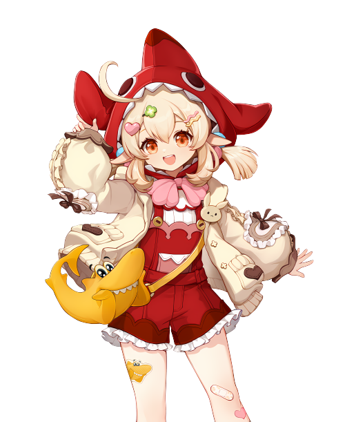 Klee's new outfit from the collab reminds me of these concept arts