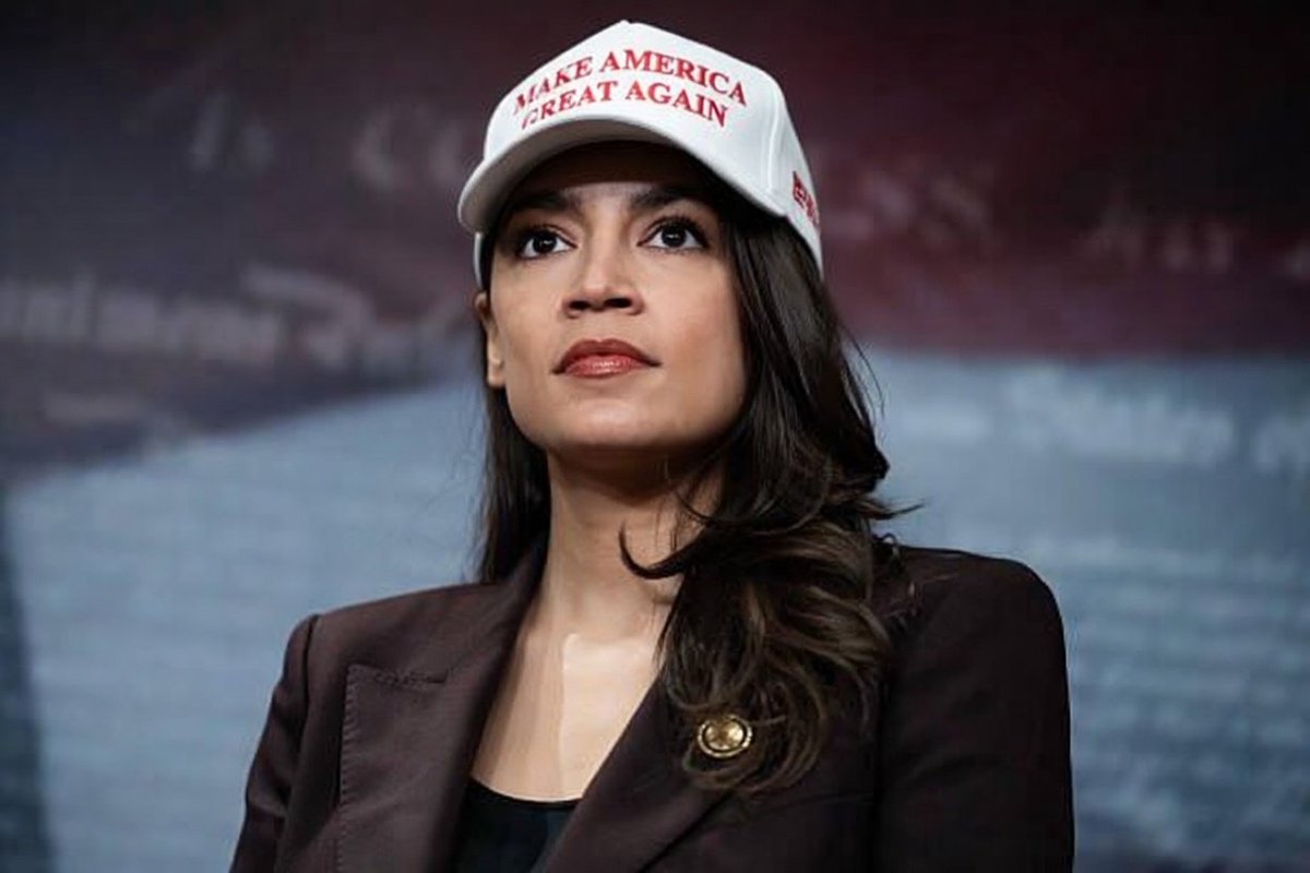 BREAKING: Representative Alexandria Ocasio-Cortez makes an appearance ...