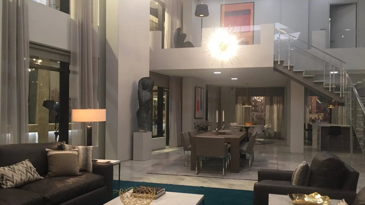 Wilson Fisk's penthouse at the Presidential Hotel from Netflix's ...