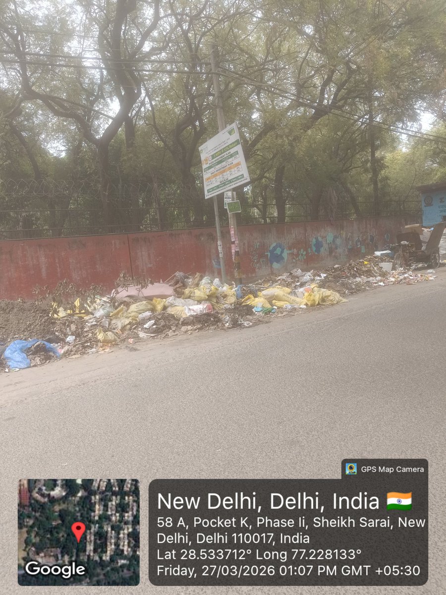 > Day 2 of internship at Chirag delhi > Absolute shithole in delhi bc ...