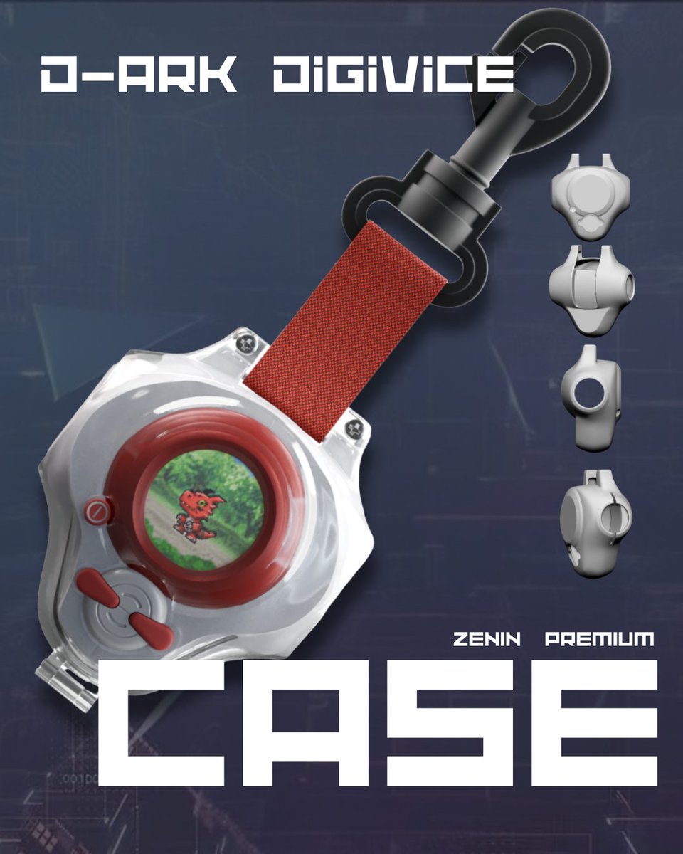 ZENINTCG PRESENTS OUR NEW DIGIMON D-ARK DIGIVICE CASE! 🔥Special ...