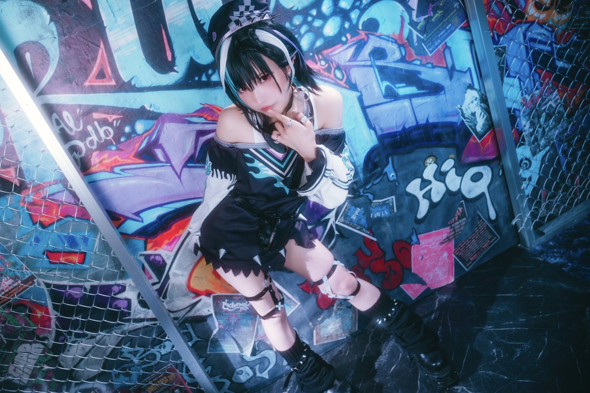 hololive DEVICE ／ 輪堂千速 『 エンジン全開 レッツゴー！ 』 model:@xxxUxx_OxxO