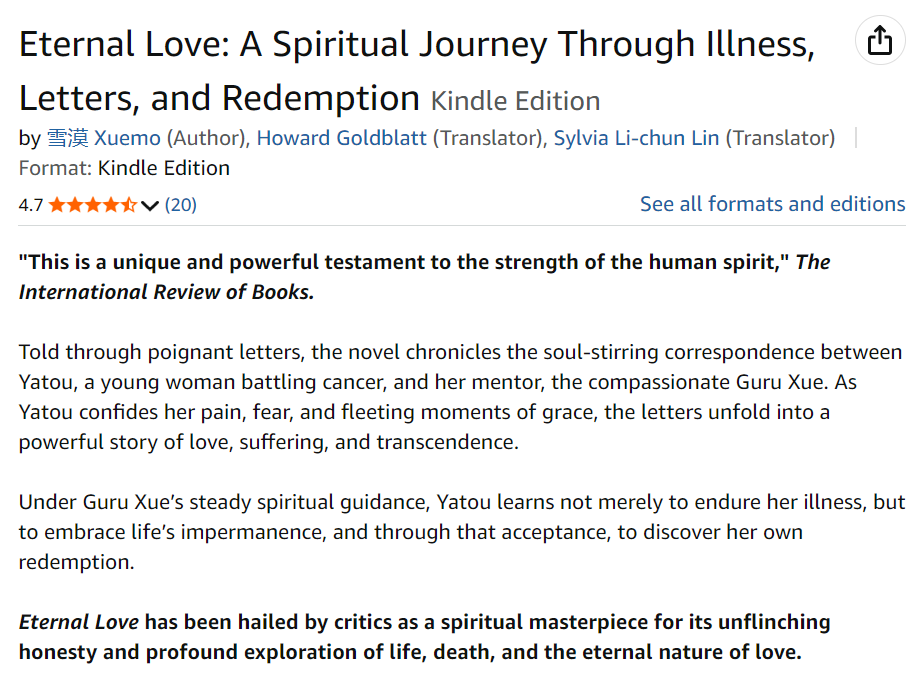 https://t.co/ibUXaS1nHf: Eternal Love: A Spiritual Journey Through ...