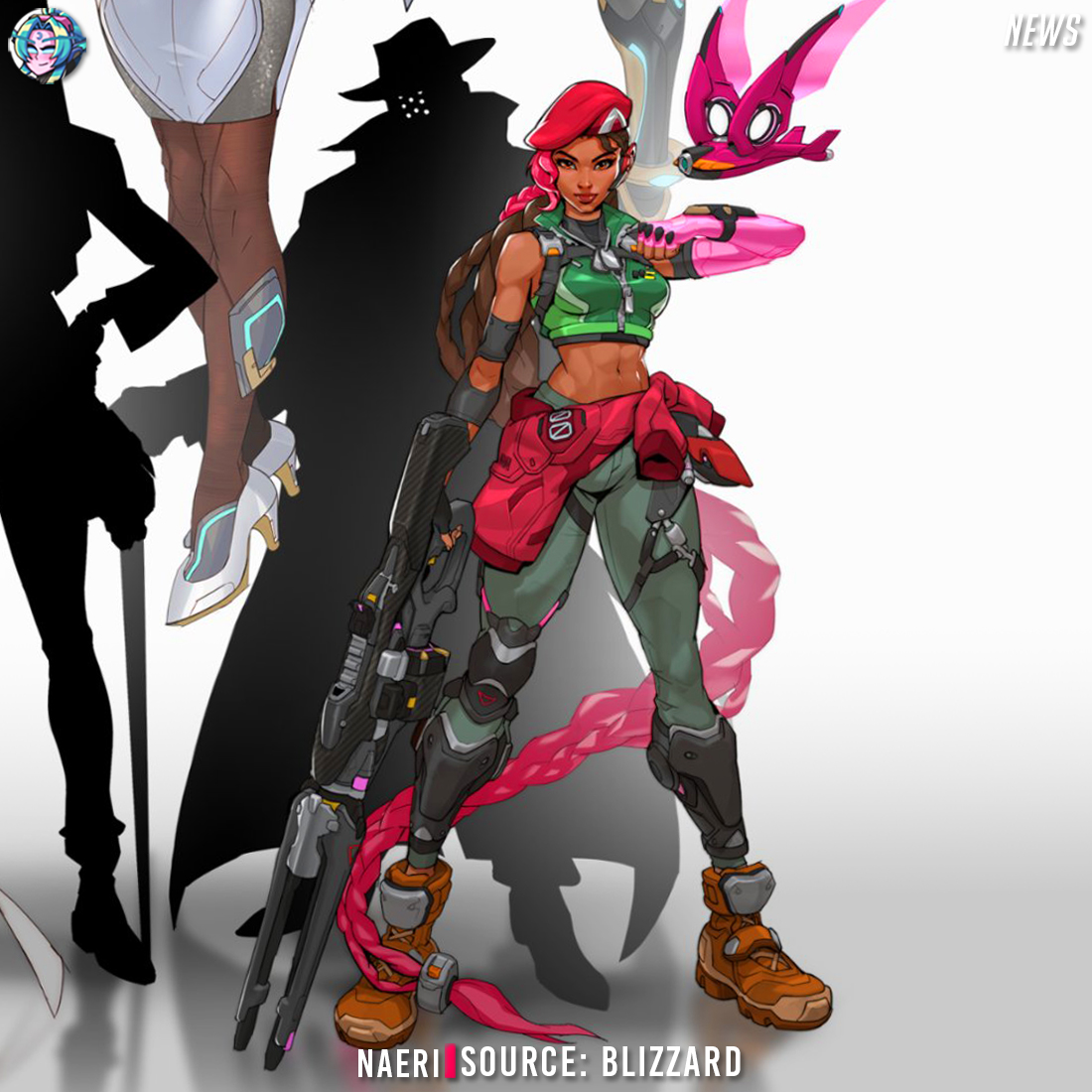 Overwatch Season 2 New Hero and Cammy 💚 The new hero for #Overwatch ...