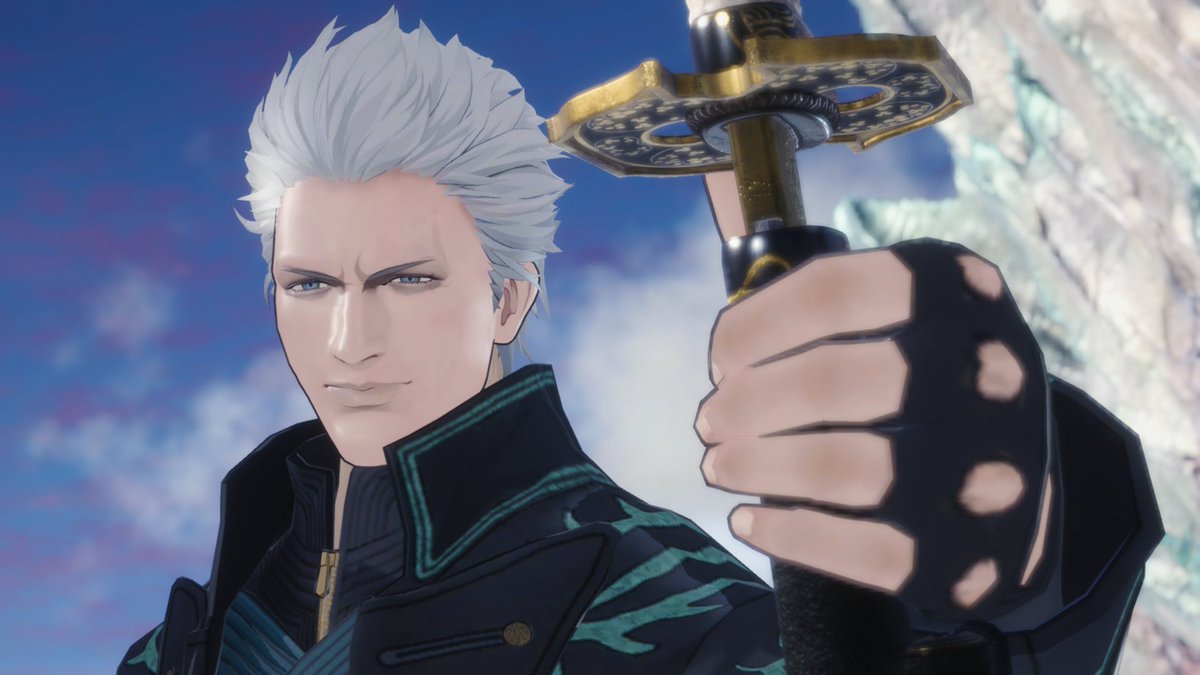 Dante Vergil with their PGR model in their own game are almost nothing ...